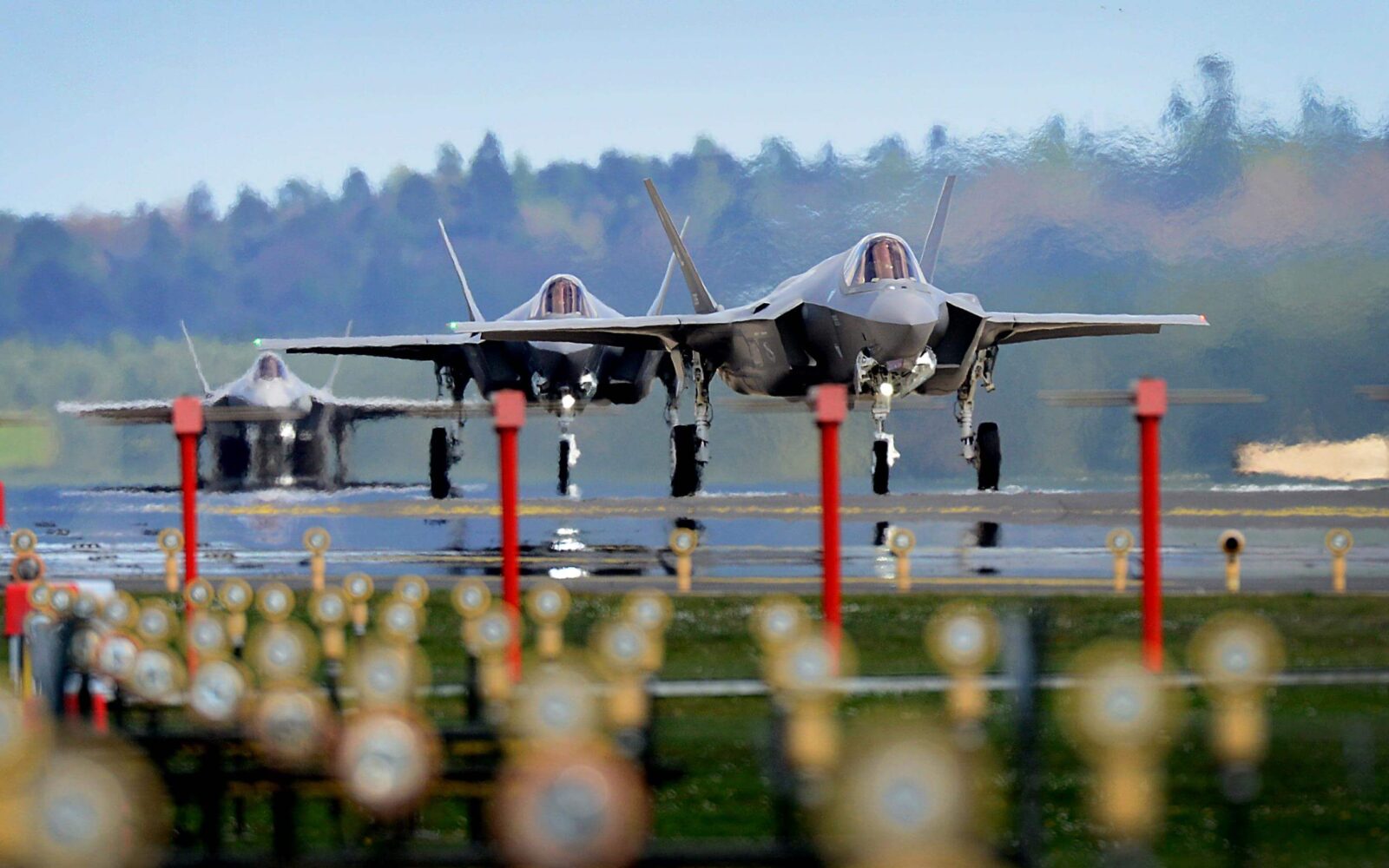 USAF launches construction of first permanent F-35 base in Europe ...