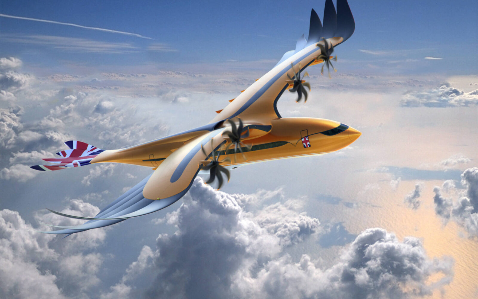 Airbus’ new eagle-inspired sustainable “Bird of Prey” - AeroTime