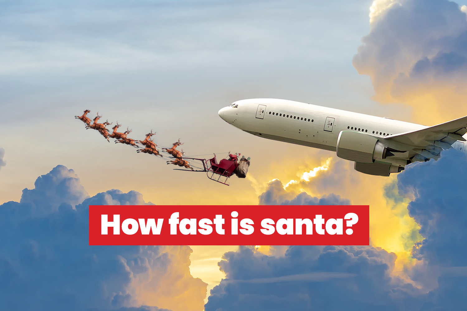Calculated: How fast Santa flies to deliver all his presents - AeroTime