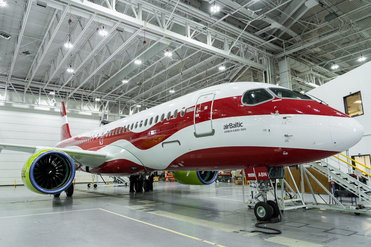 airBaltic unveils a choice of 21 liveries for its 50th A220