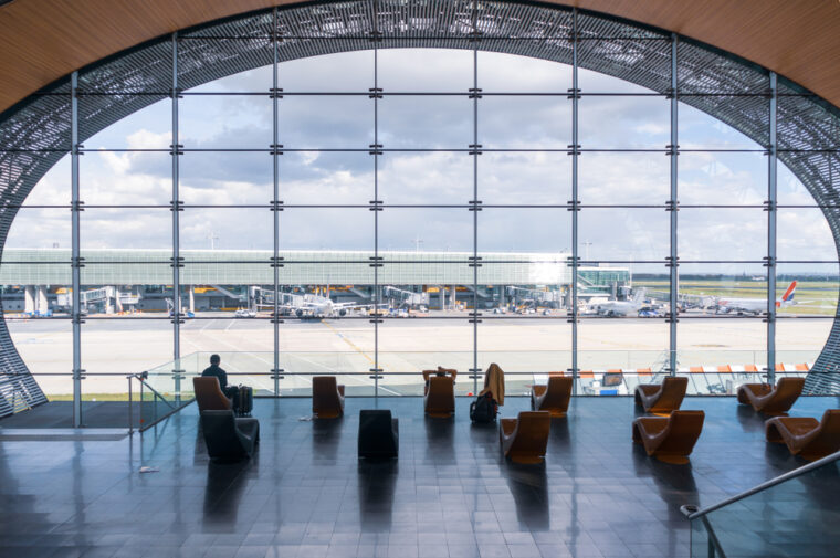 Marking 50 years of Paris-Charles De Gaulle Airport