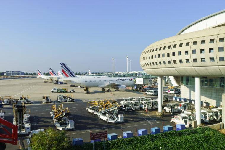 Marking 50 years of Paris-Charles De Gaulle Airport