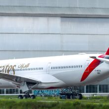 First Airbus A350-900 for Emirates completes maiden flight