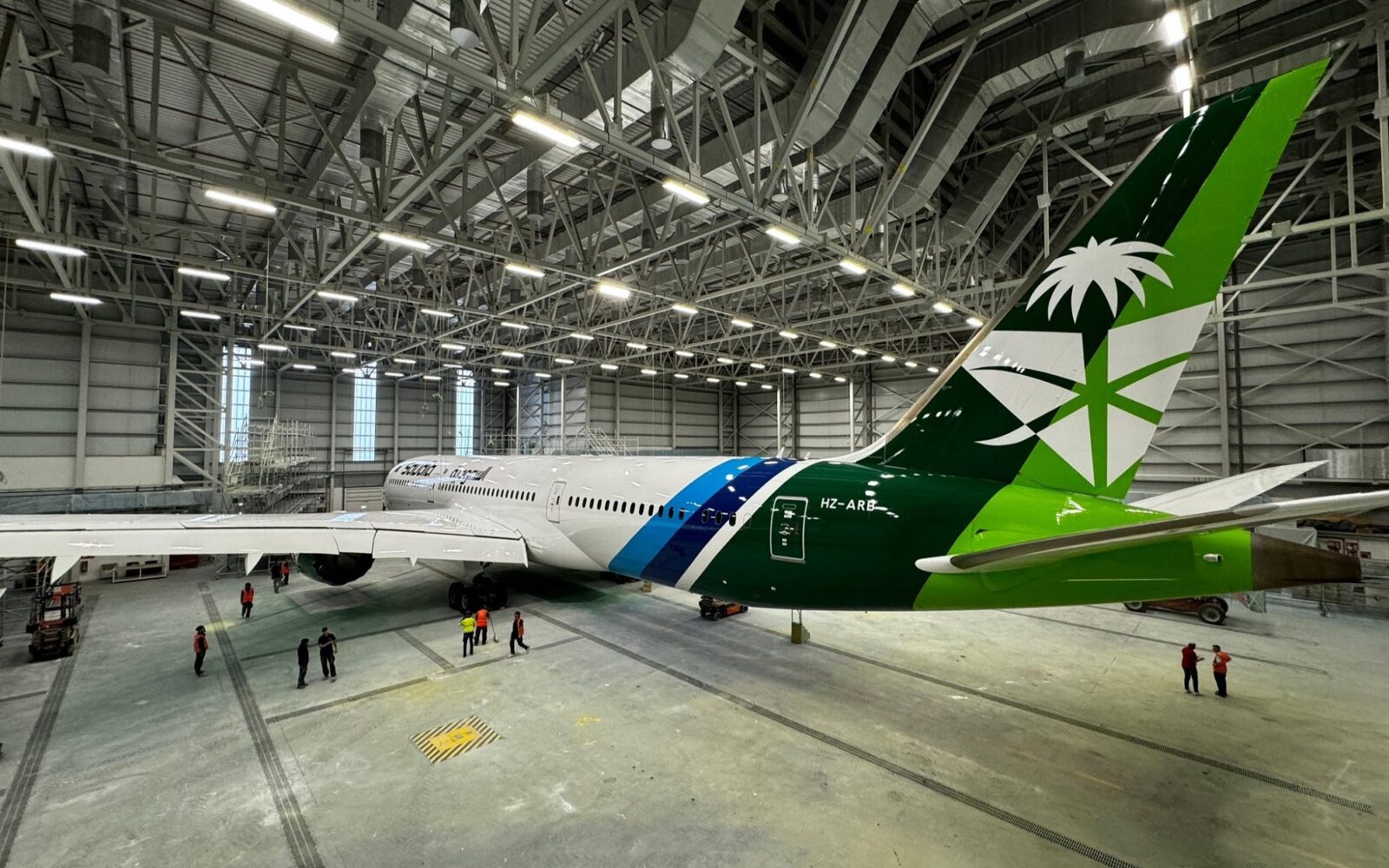 Saudia unveils Boeing 787-9 livery to mark National Day