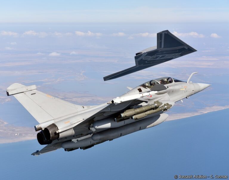 France's stealth combat drone to support Rafale F5 by 2033