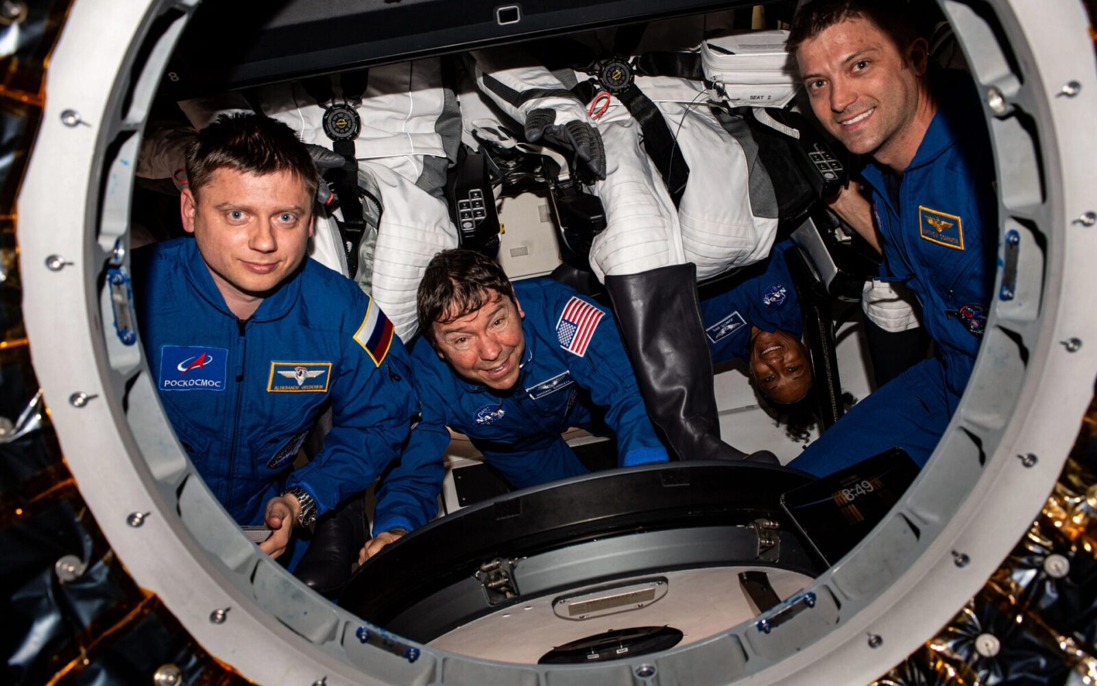 NASA astronaut discharged from hospital after space return