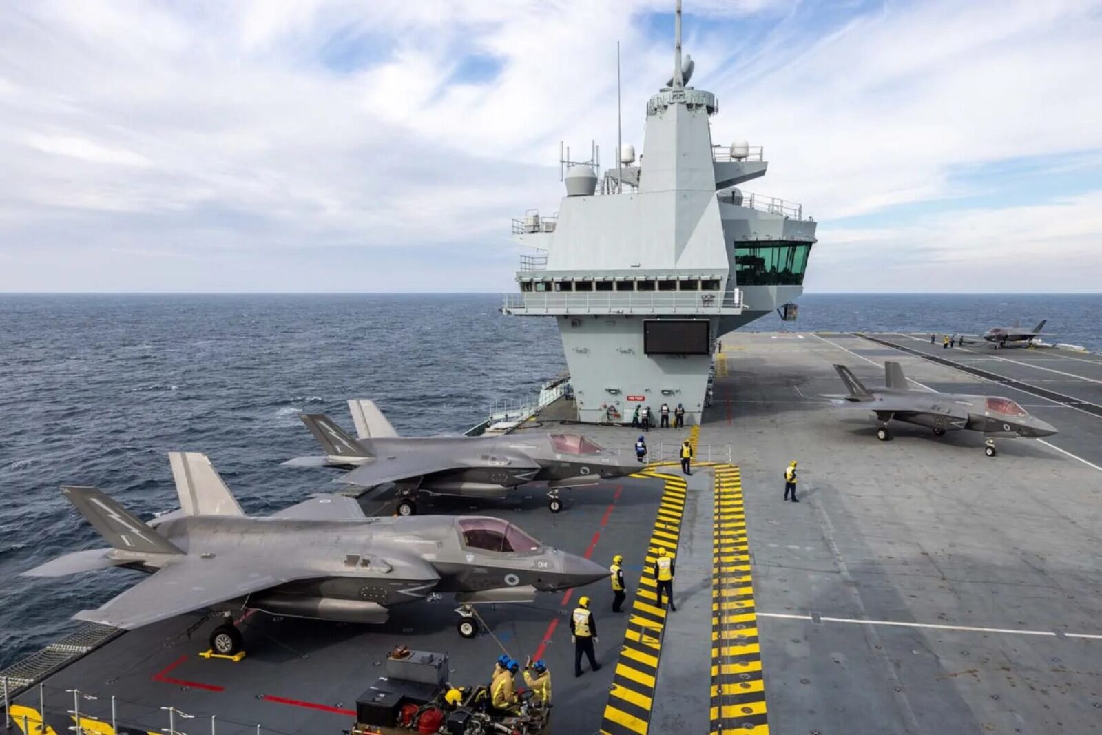 Aircraft carrier strike groups meet for colossal NATO drill