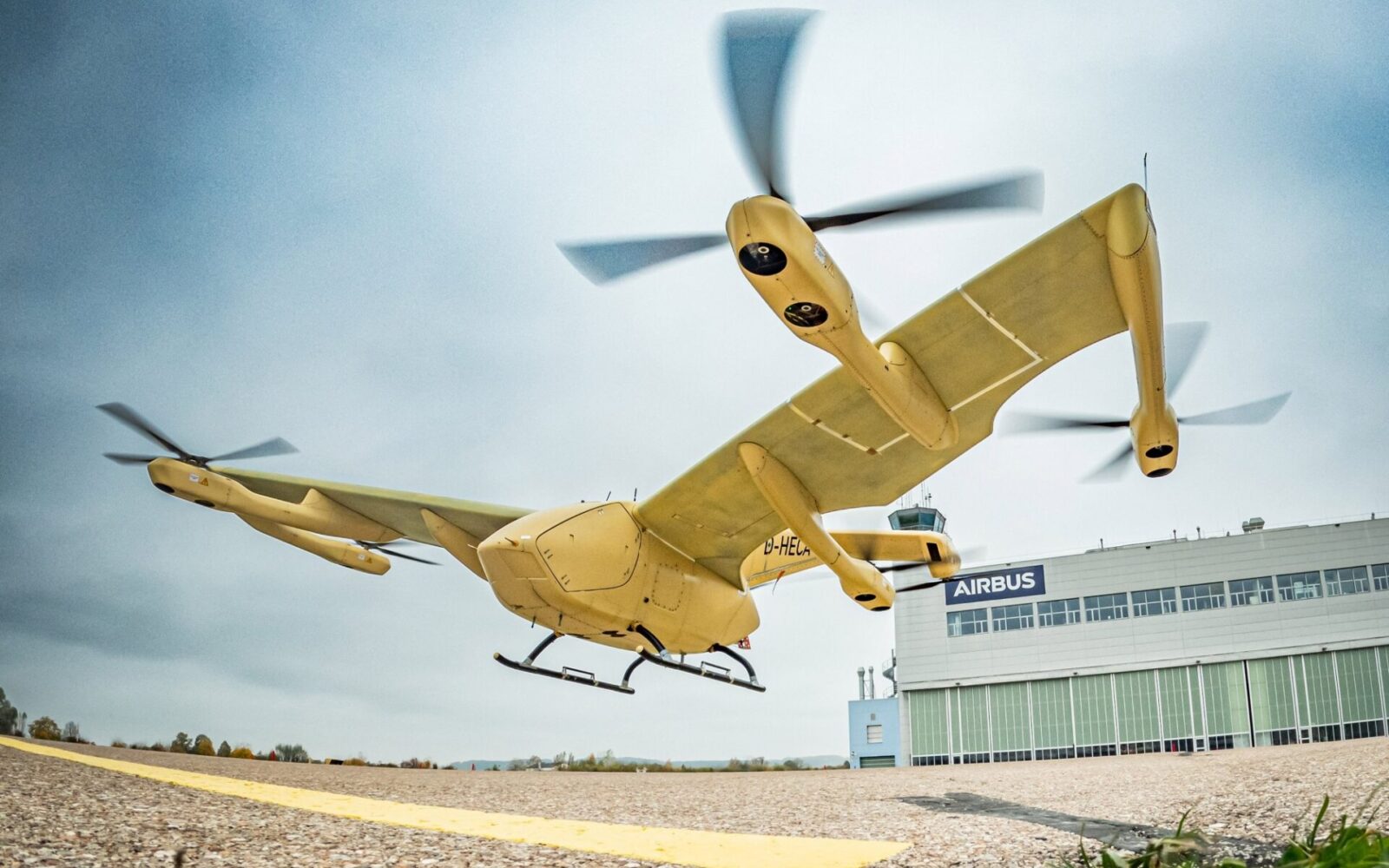 CityAirbus NextGen eVTOL prototype records first lift-off