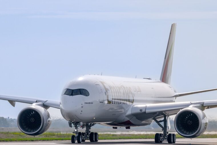 Breaking: First Emirates A350 set to arrive at Dubai Airport