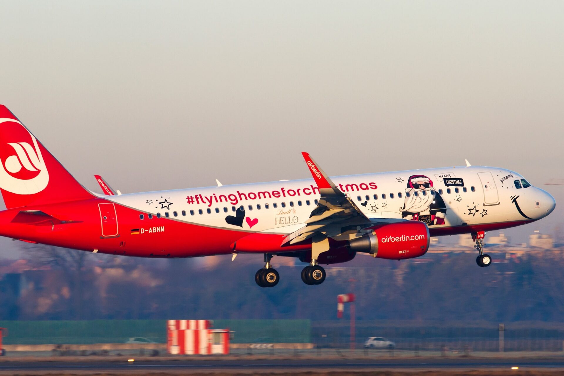Nine Xmas-themed aircraft liveries and designs since 1994
