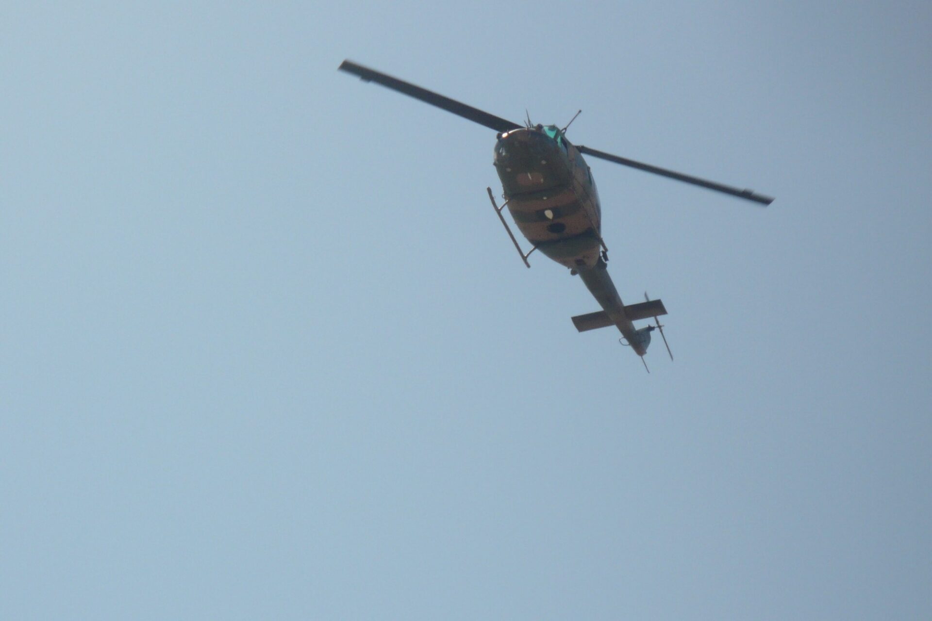 Two Turkish Army helicopters collided midair