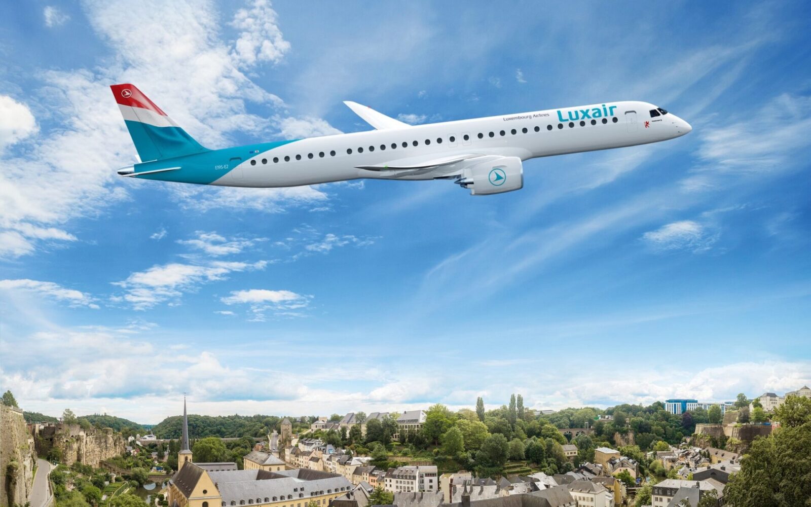 Luxair extends 2023 Embraer order to six E195-E2 aircraft