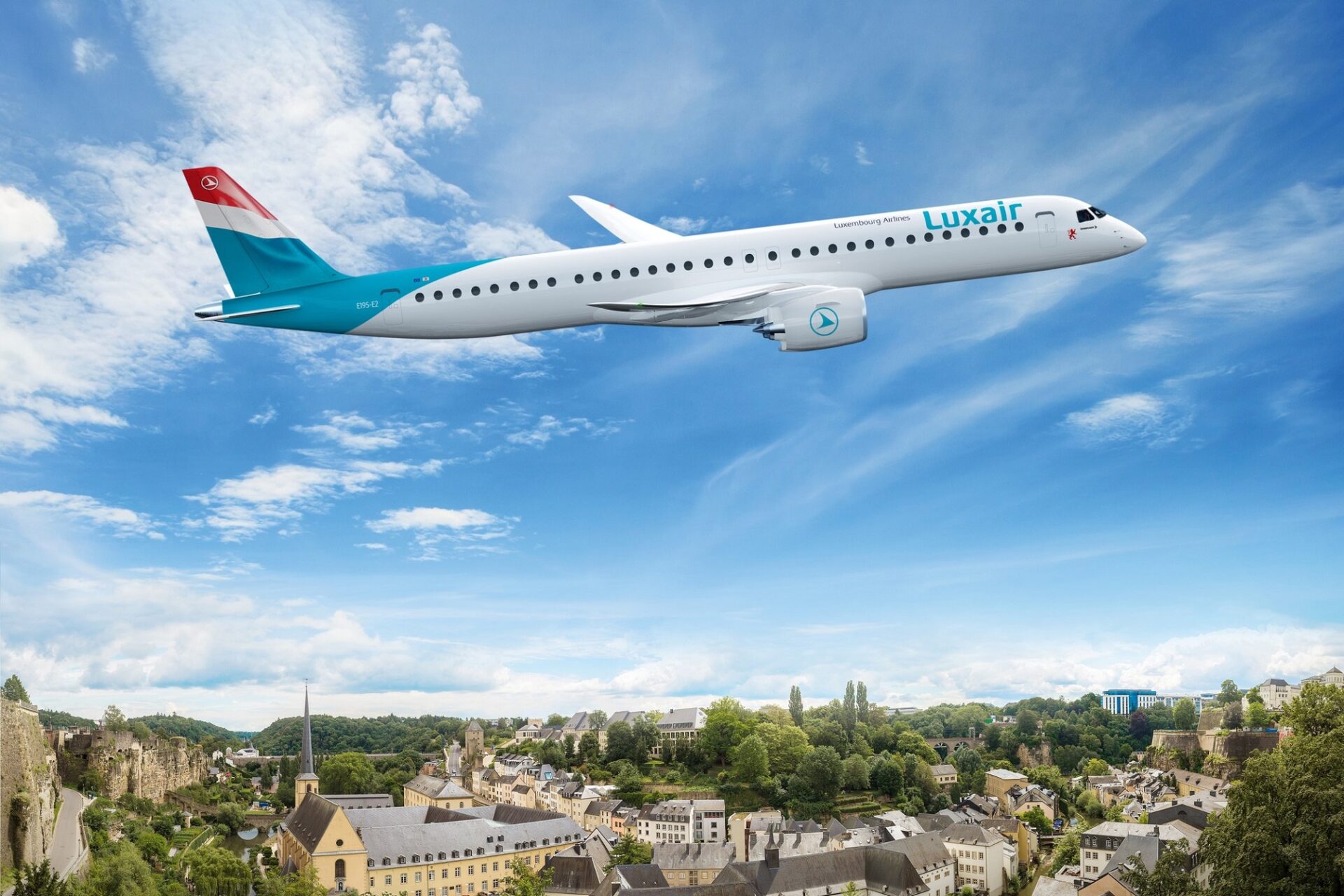 Luxair extends 2023 Embraer order to six E195-E2 aircraft