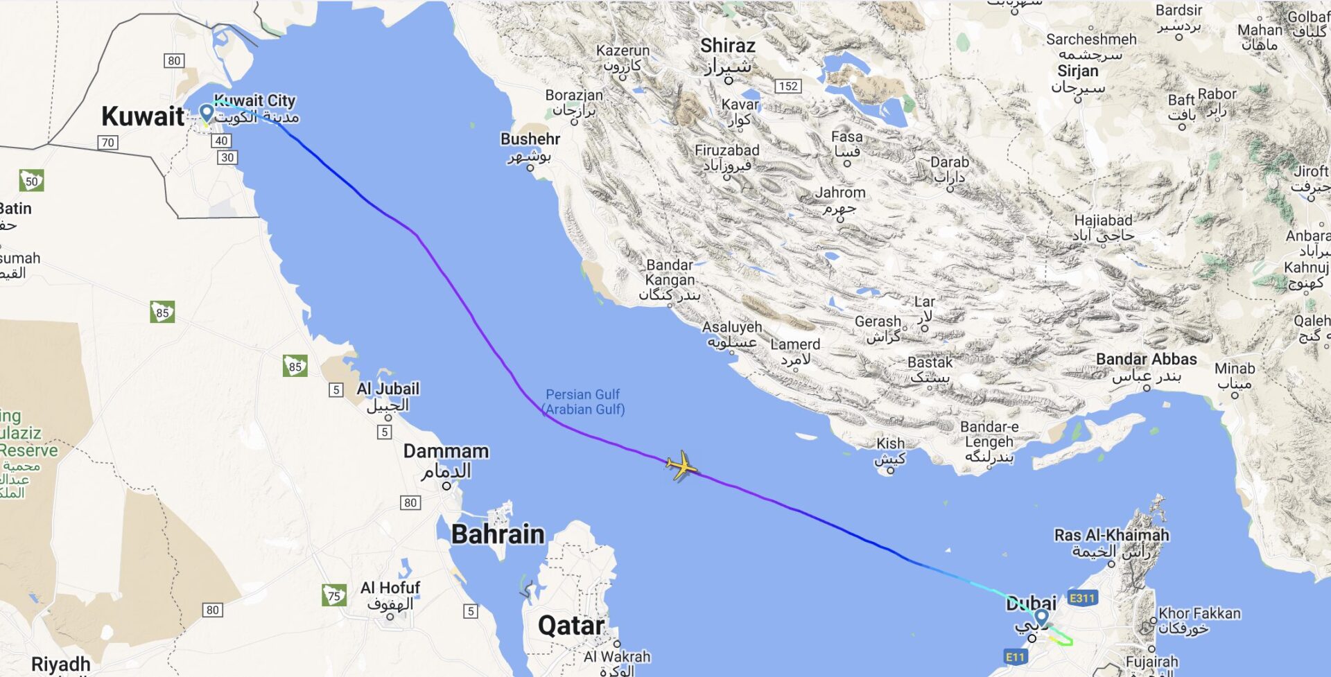 Emirates says Kuwait and Bahrain next A350 destinations