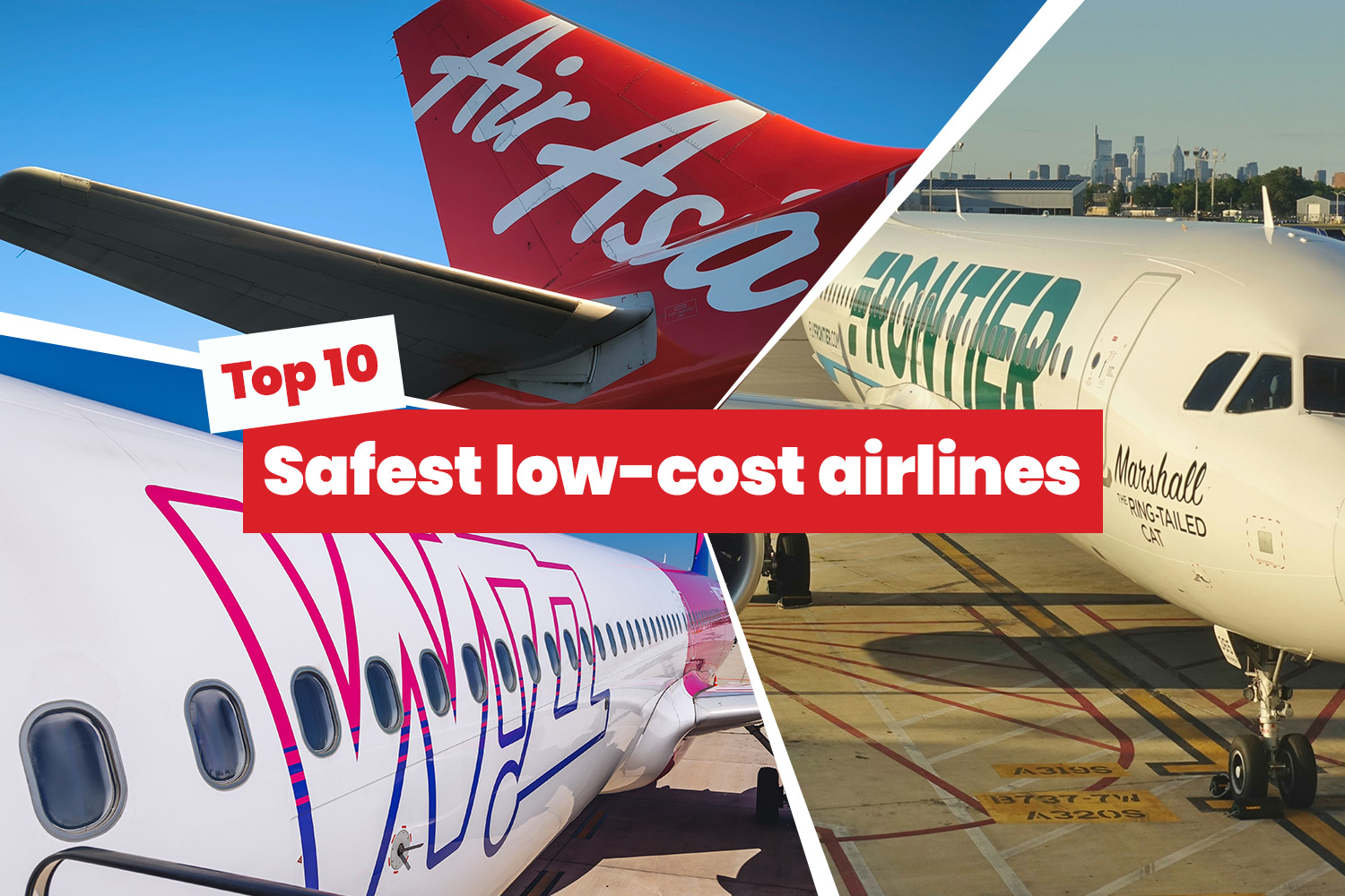 Top 10 safest low-cost airlines 2025