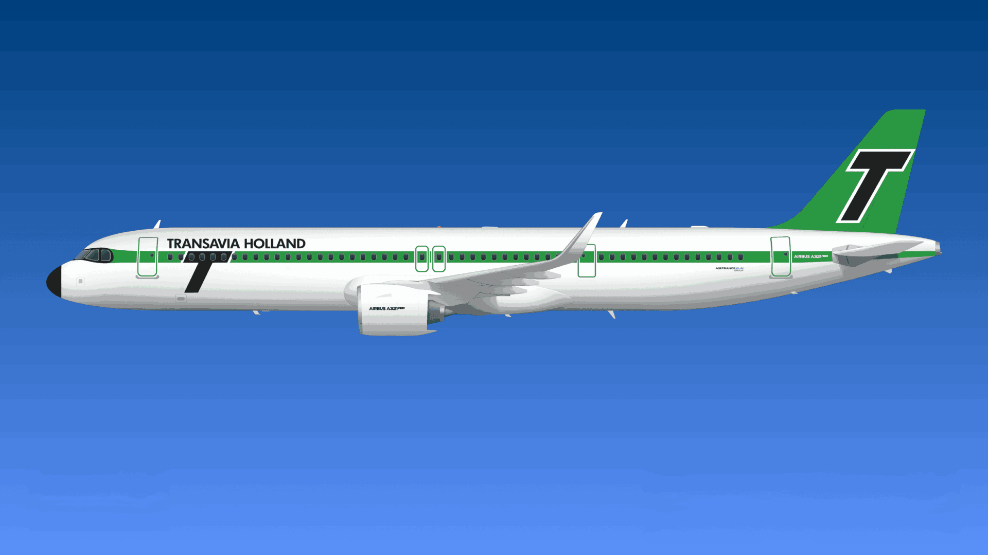 Transavia to receive new Airbus A321neo in retro livery
