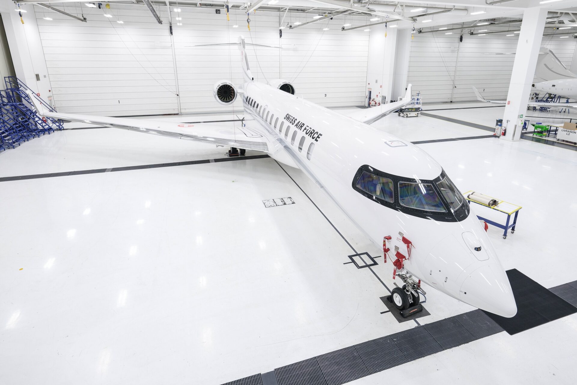 Swiss government presents its new ultra-advanced Global 7500