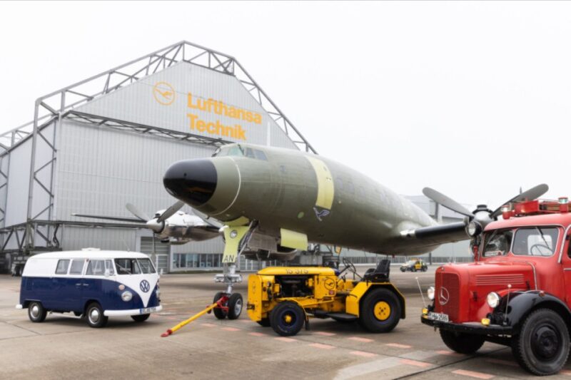 Lufthansa Technik rolls out restored 1957 Lockheed Starliner