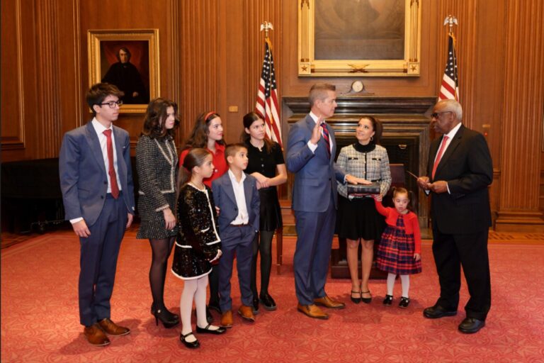 Sean Duffy sworn in as new US Secretary of Transportation