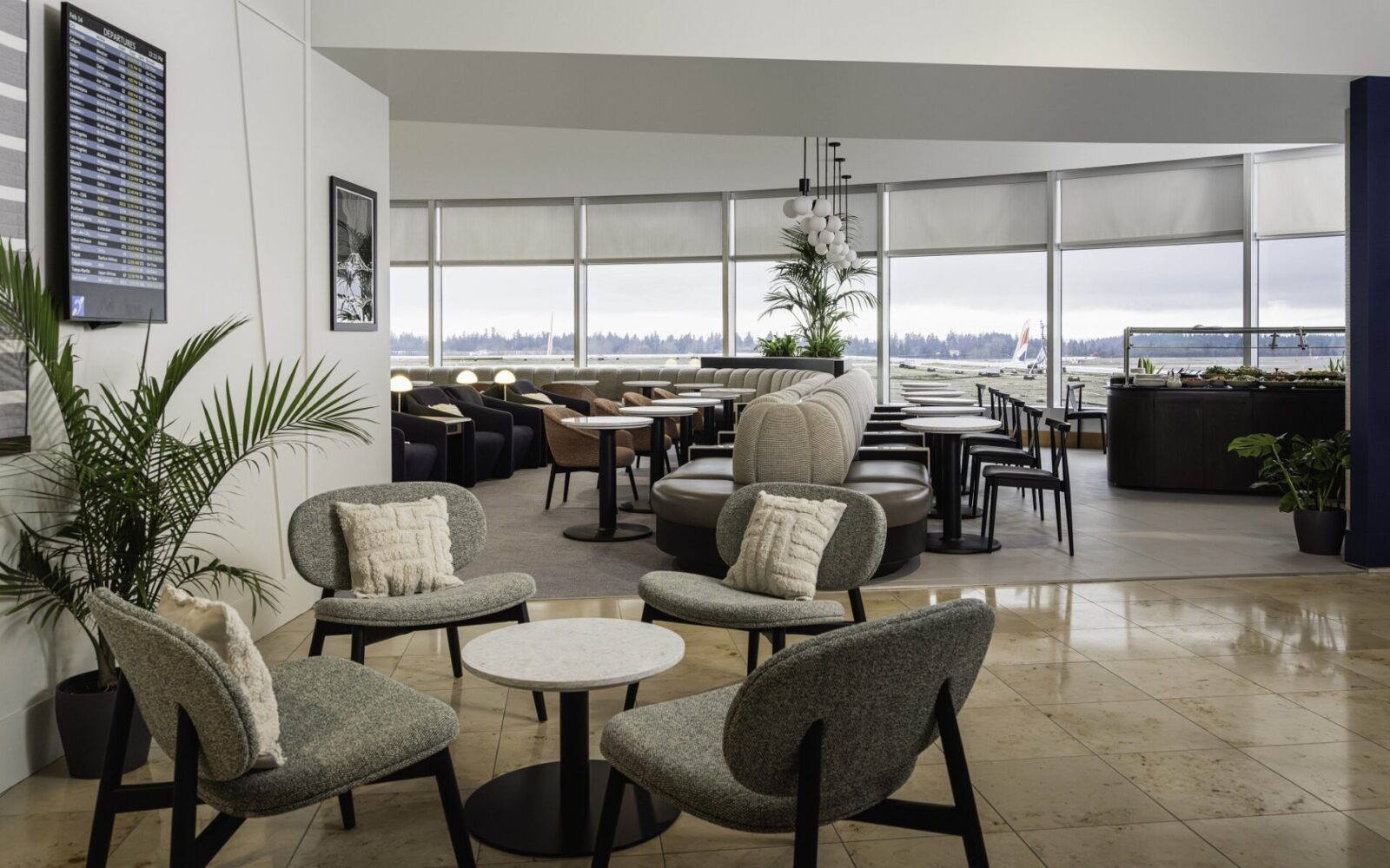 In pictures: BA opens revamped airport lounge in Seattle