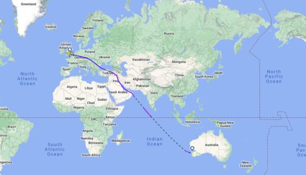 Top 10 longest flights in the world 2025