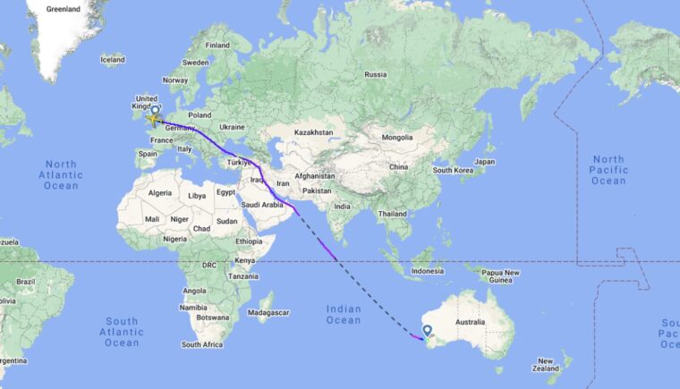 Top 10 longest flights in the world 2025