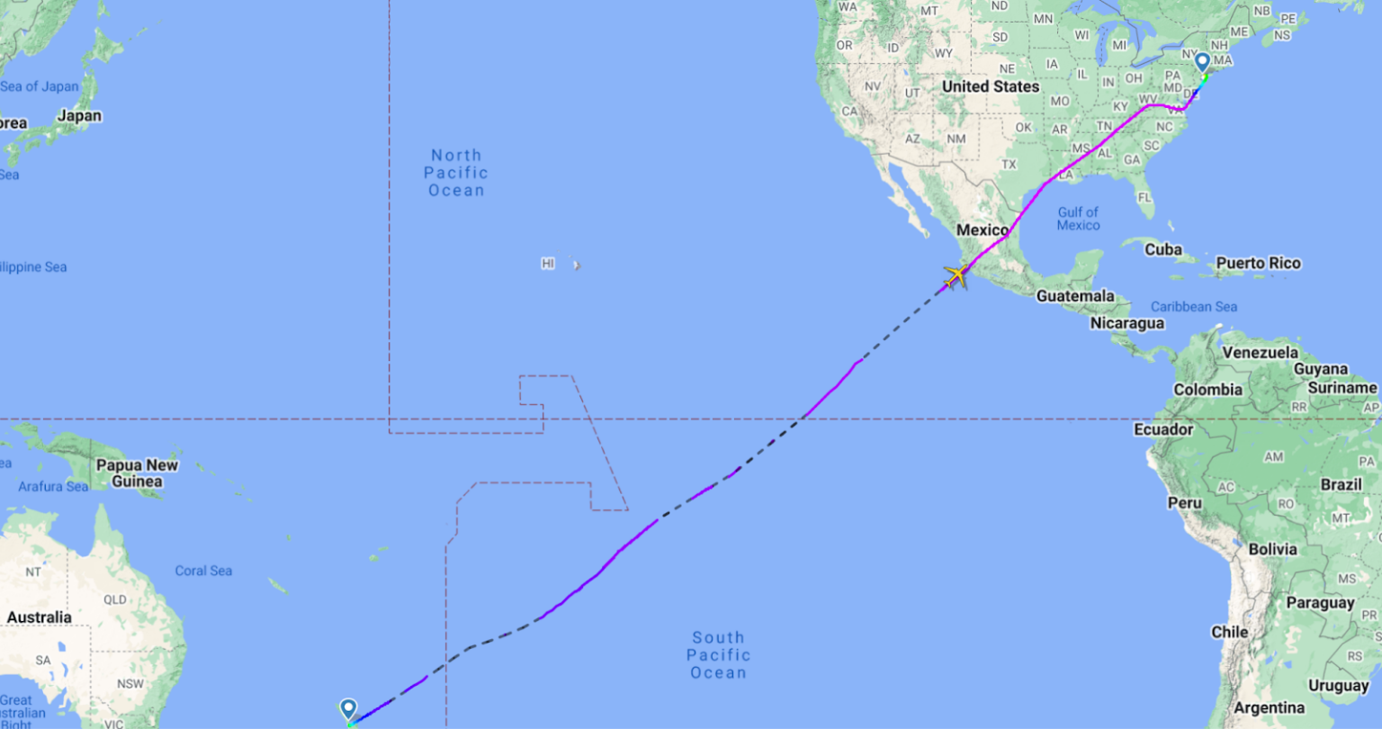 Top 10 longest flights in the world 2025