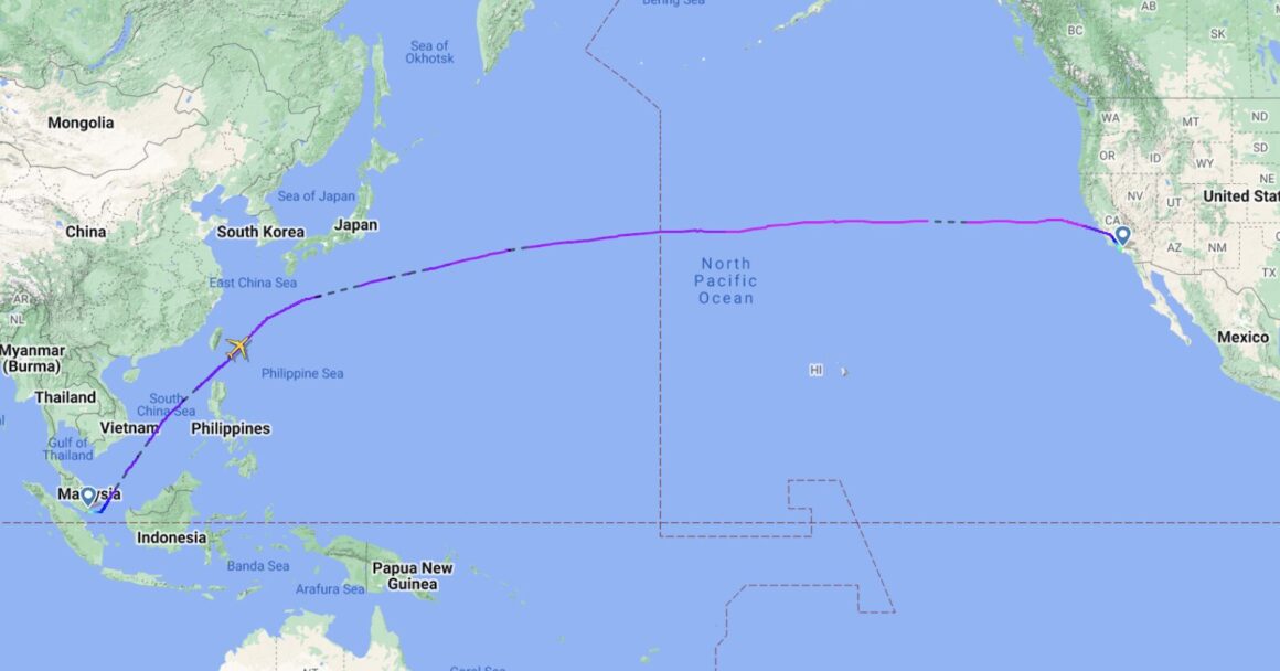 Top 10 longest flights in the world 2025