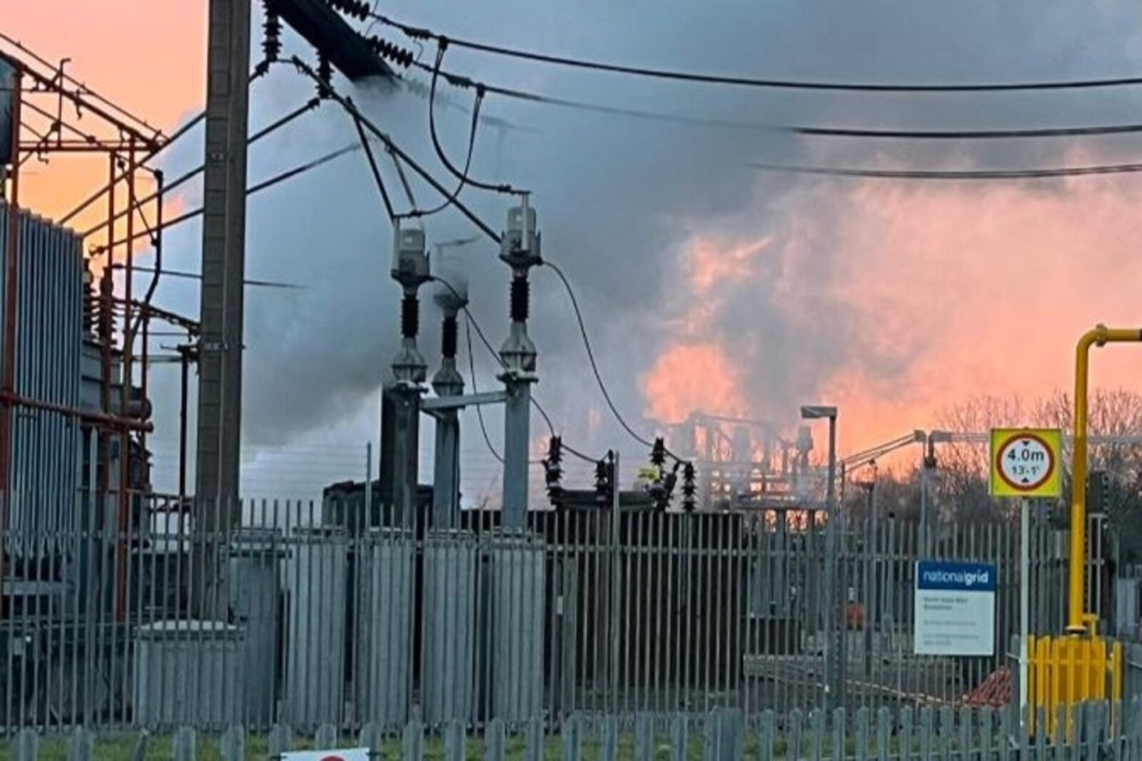 Heathrow Airport closes all-day after fire at substation
