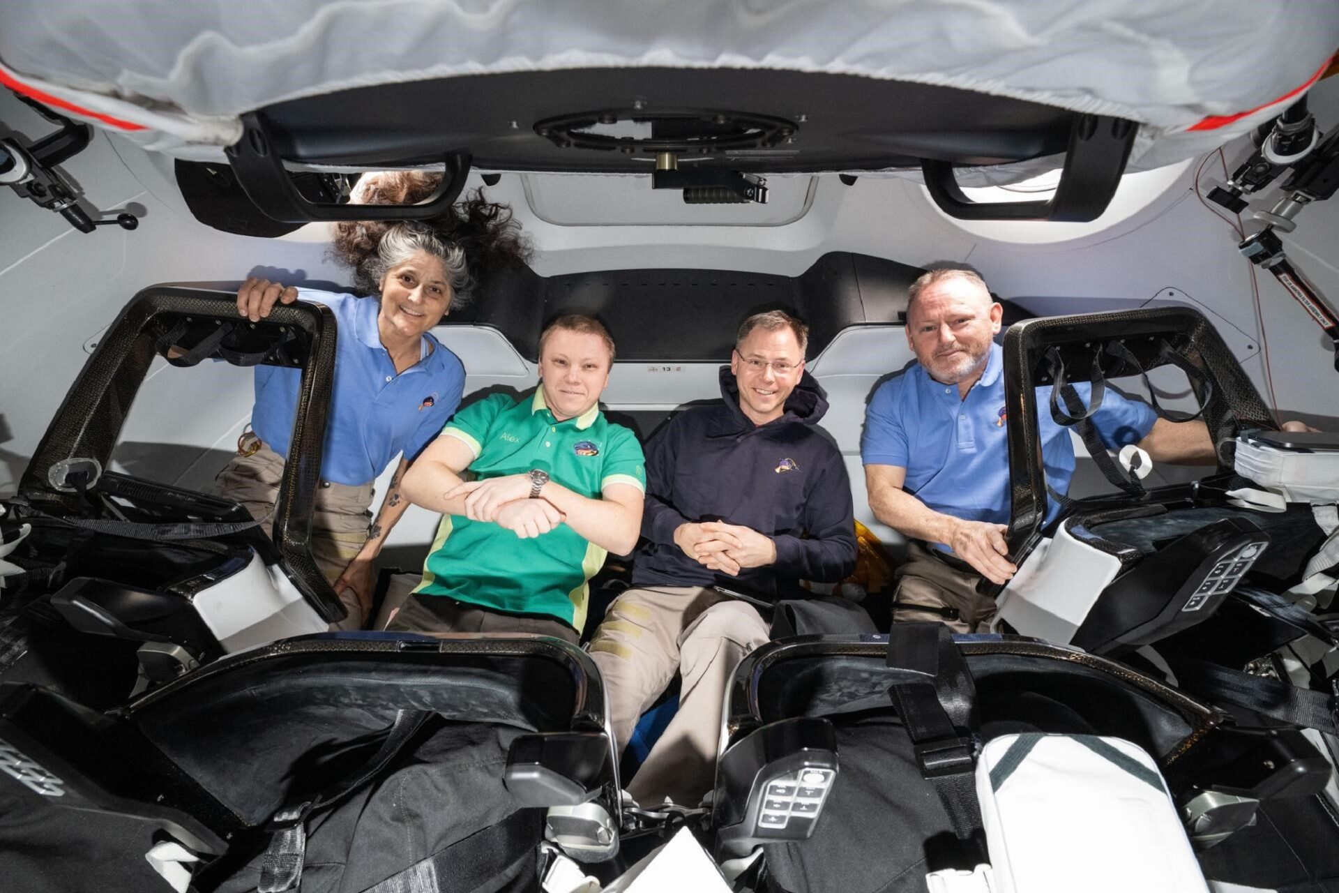 NASA astronauts begin long-awaited 17-hour journey home