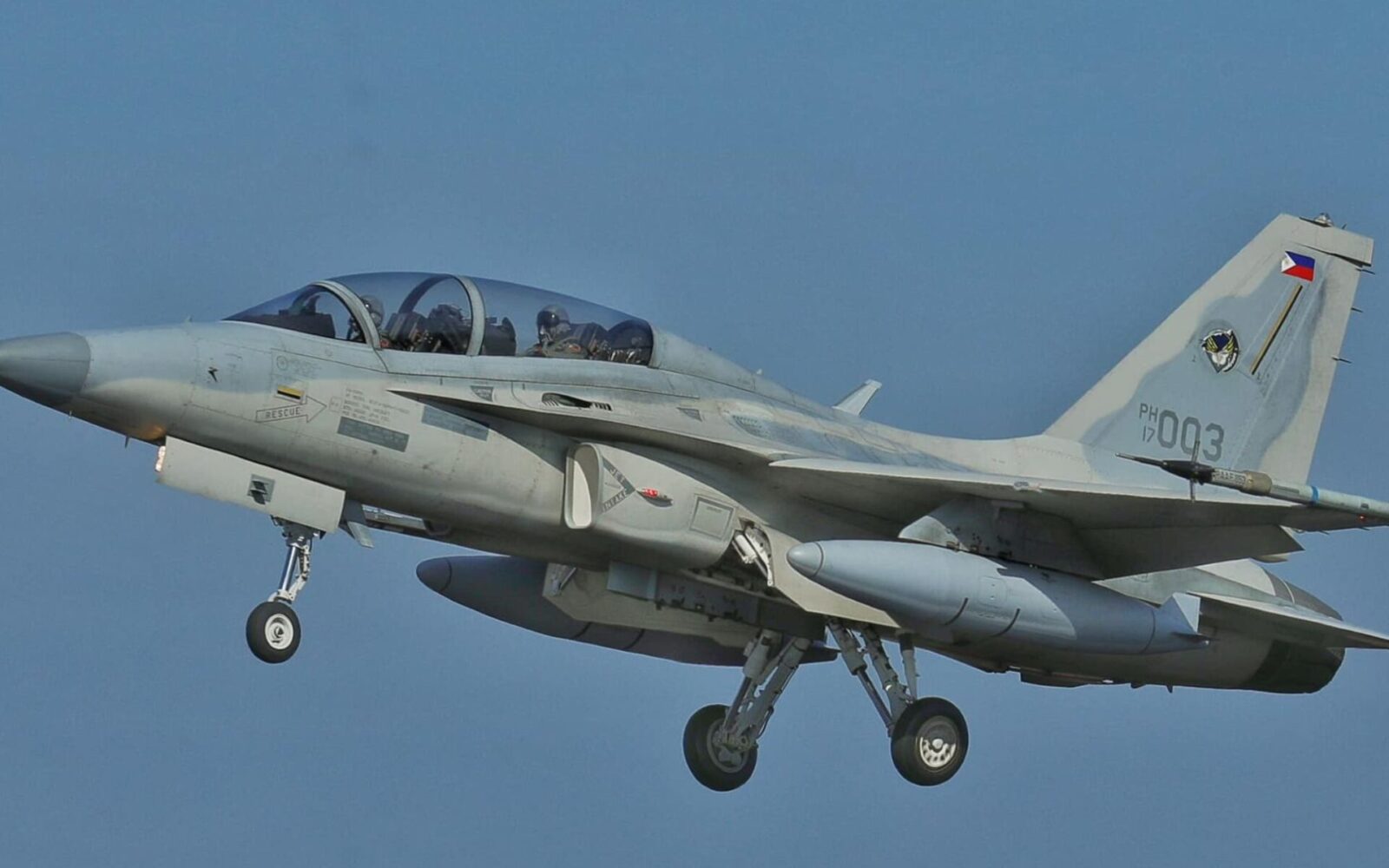 PH Air Force FA-50 jet missing during tactical operation