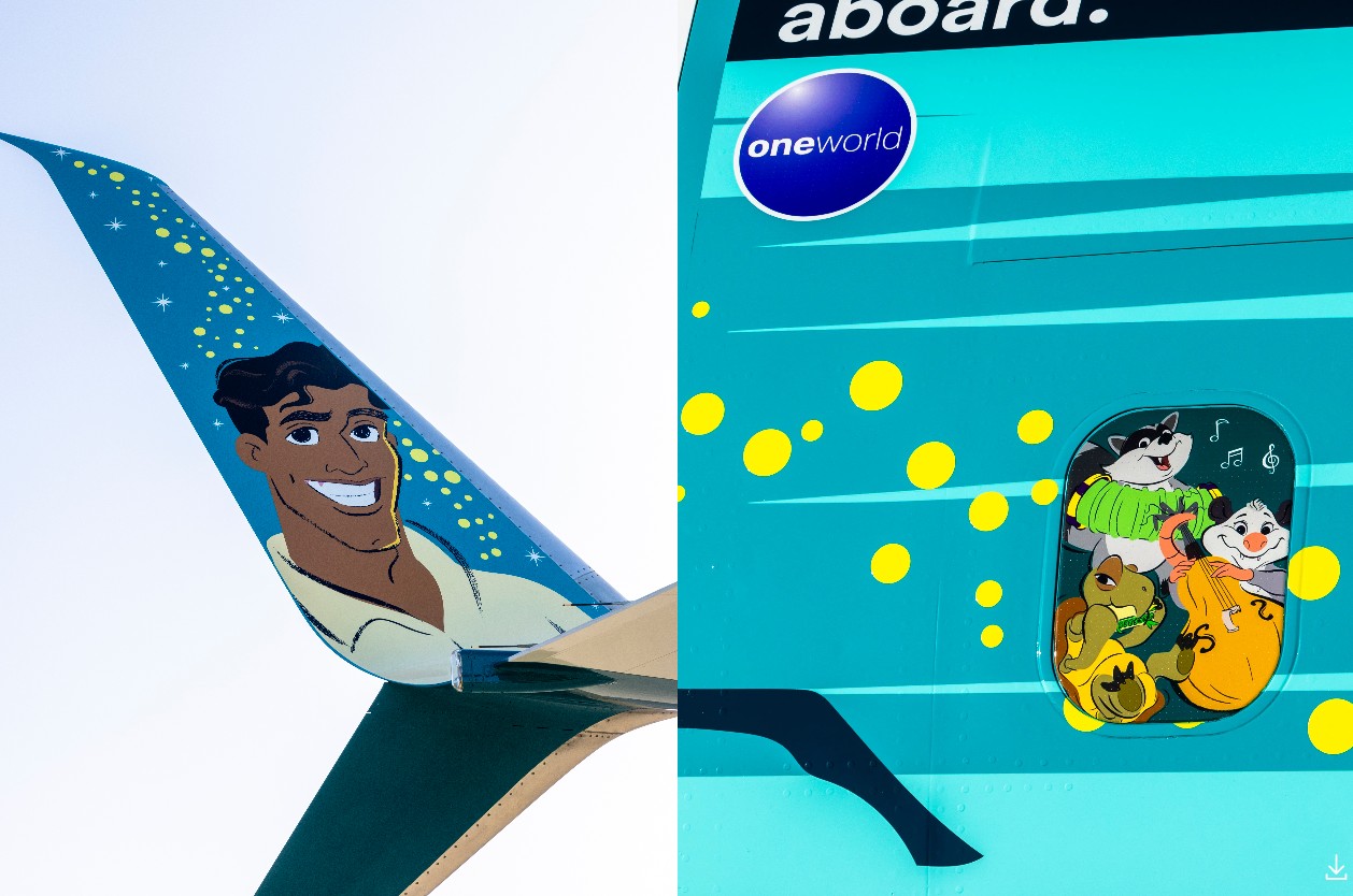 Alaska Airlines unveils new Disney-themed livery