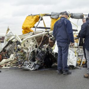 Loud Bangs Before Nyc Tour Helicopter Split In Three Ntsb