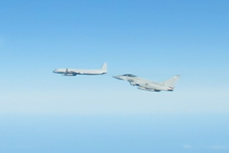 RAF fighter jets scrambled to intercept Russian aircraft