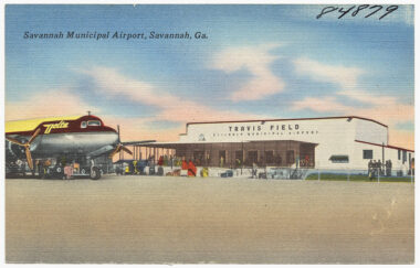 Why Savanah Airport’s runway contains two graves