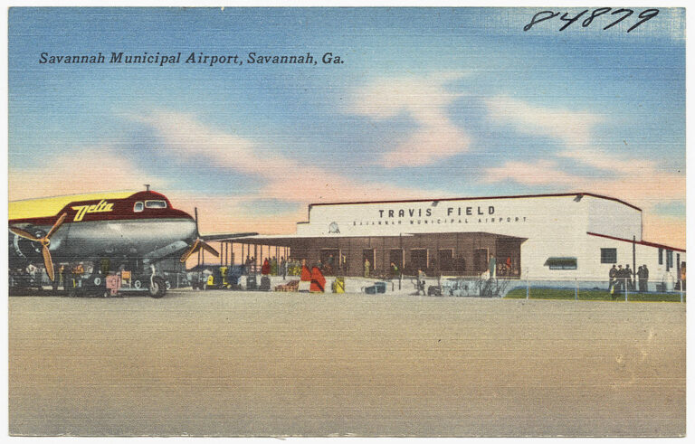 Why Savanah Airport’s runway contains two graves