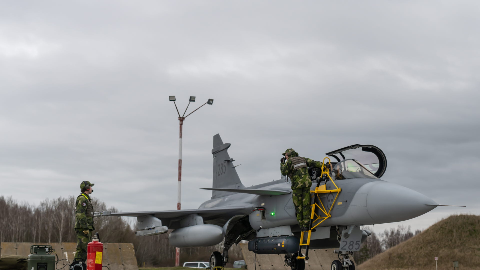 Sweden joins NATO Air Policing with first Gripen deployment