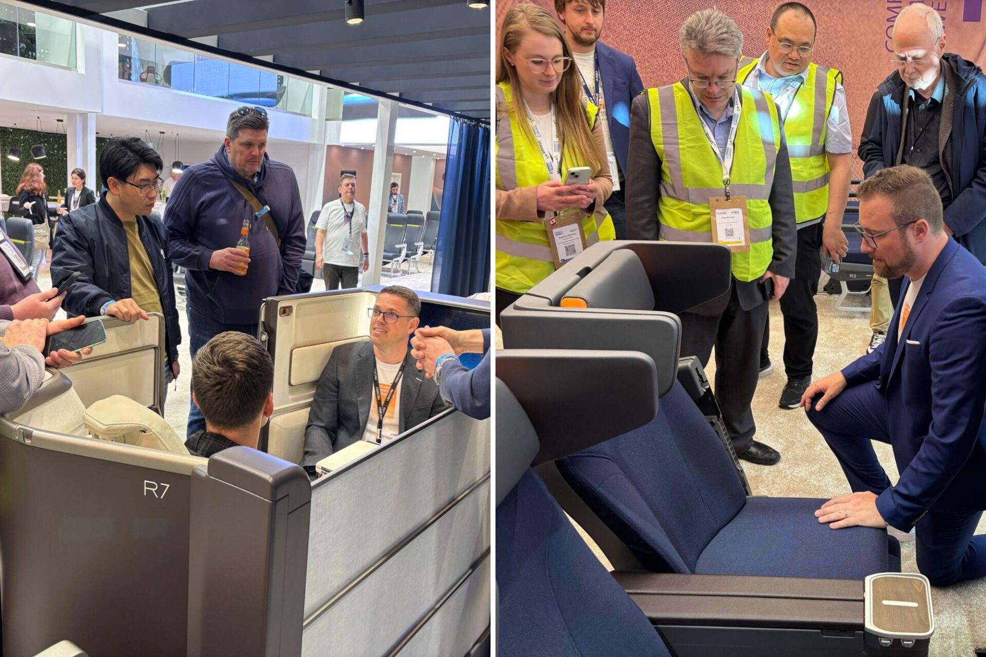 RECARO showcases business class seat innovation at AIX2025- AeroTime