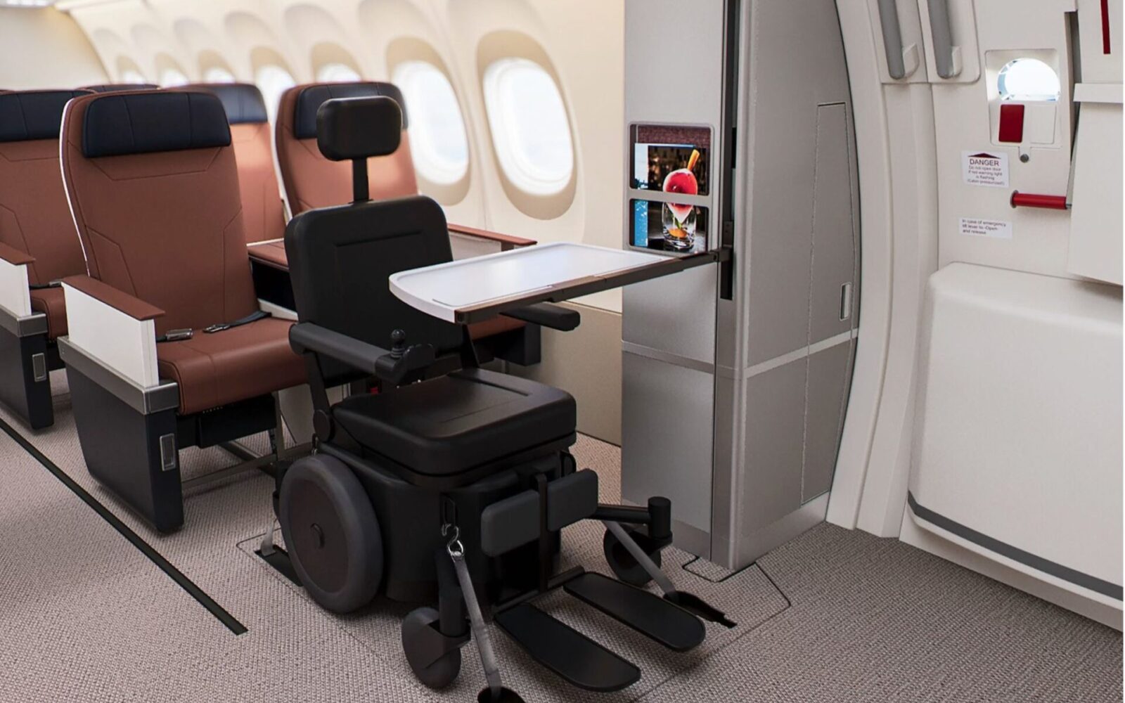 Collins Aerospace upgrades Prime wheelchair seating solution - AeroTime