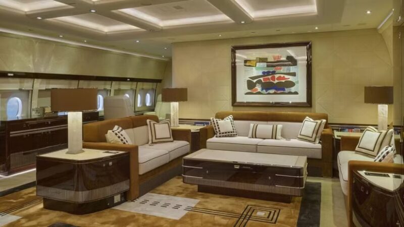 Trump’s new plane: Peek inside the Boeing 747-8 private jet
