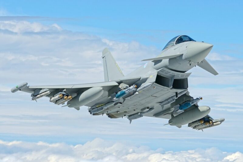 RAF Typhoons get APKWS rockets for drone defense