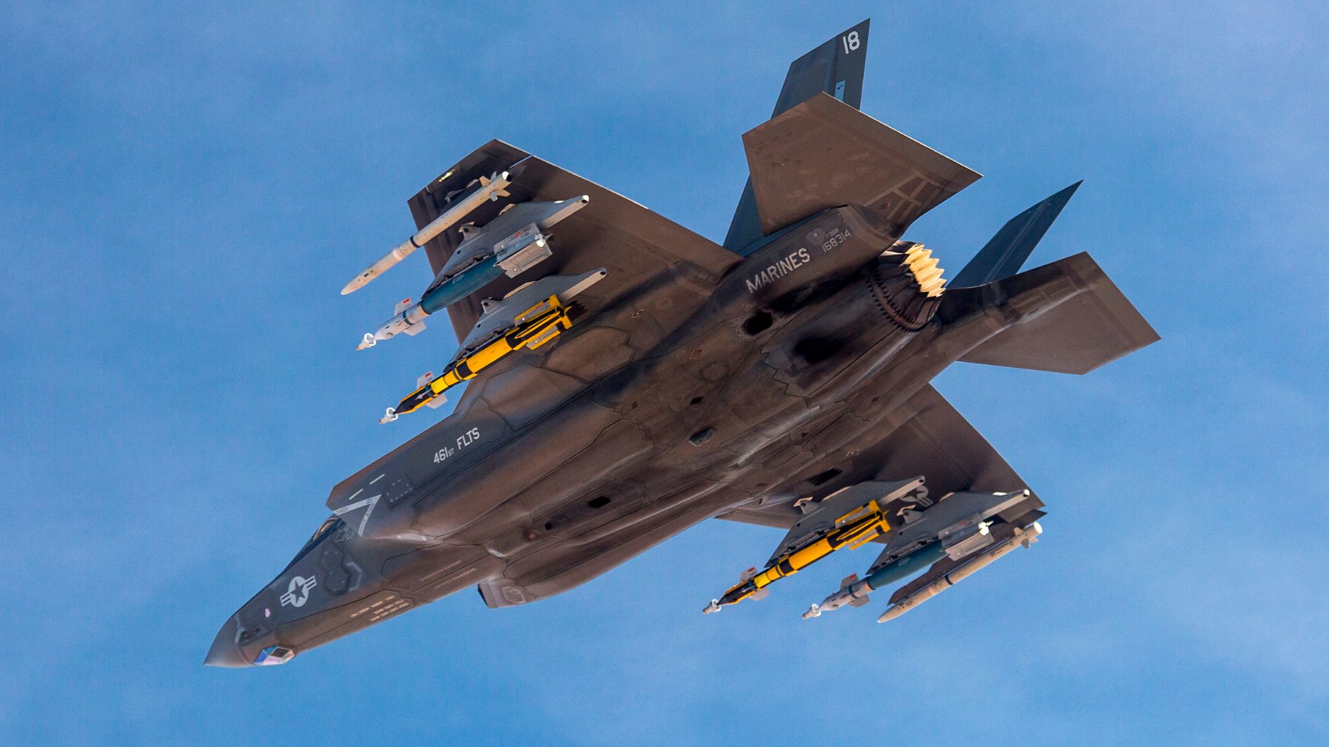 Top 10 most heavily armed fighter jets