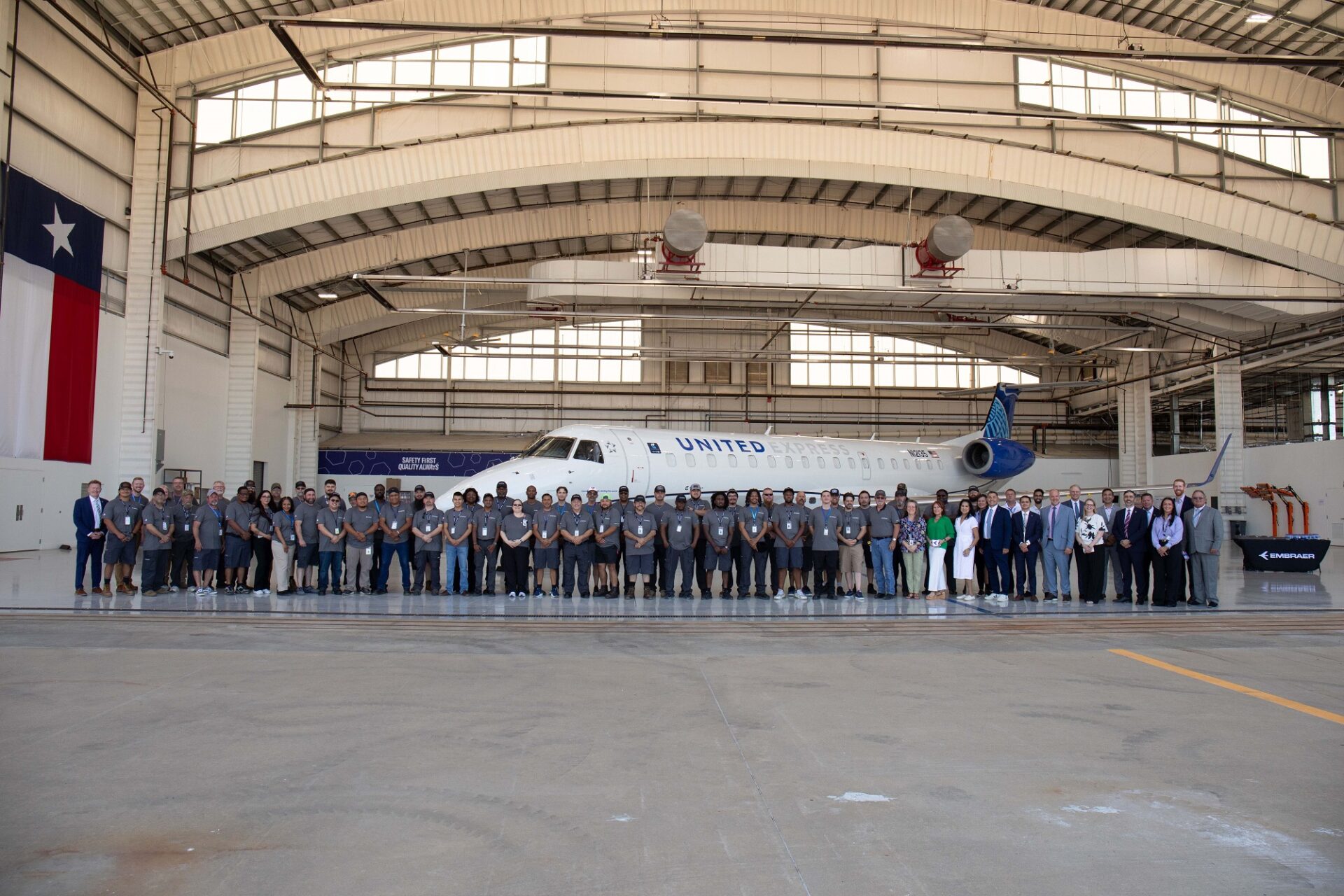 Embraer opens Dallas-Fort Worth commercial jet MRO facility