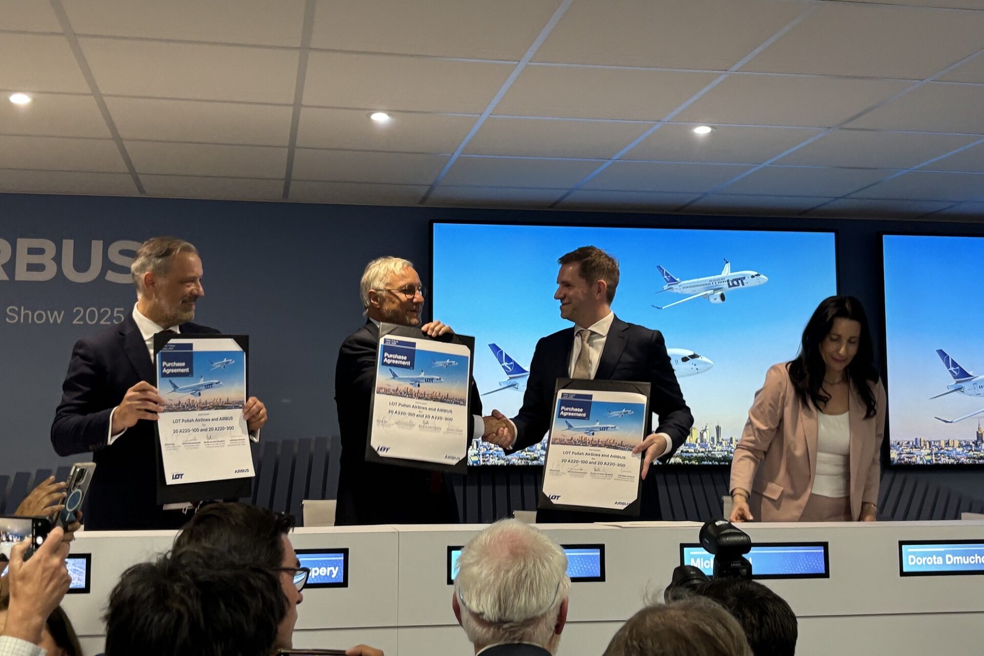 LOT selects Airbus for new regional fleet, up to 84 A220s