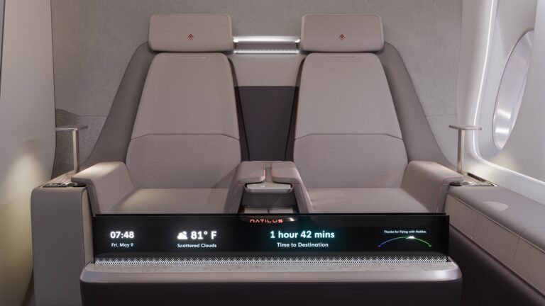 Natilus unveils innovative interiors for its future aircraft - AeroTime