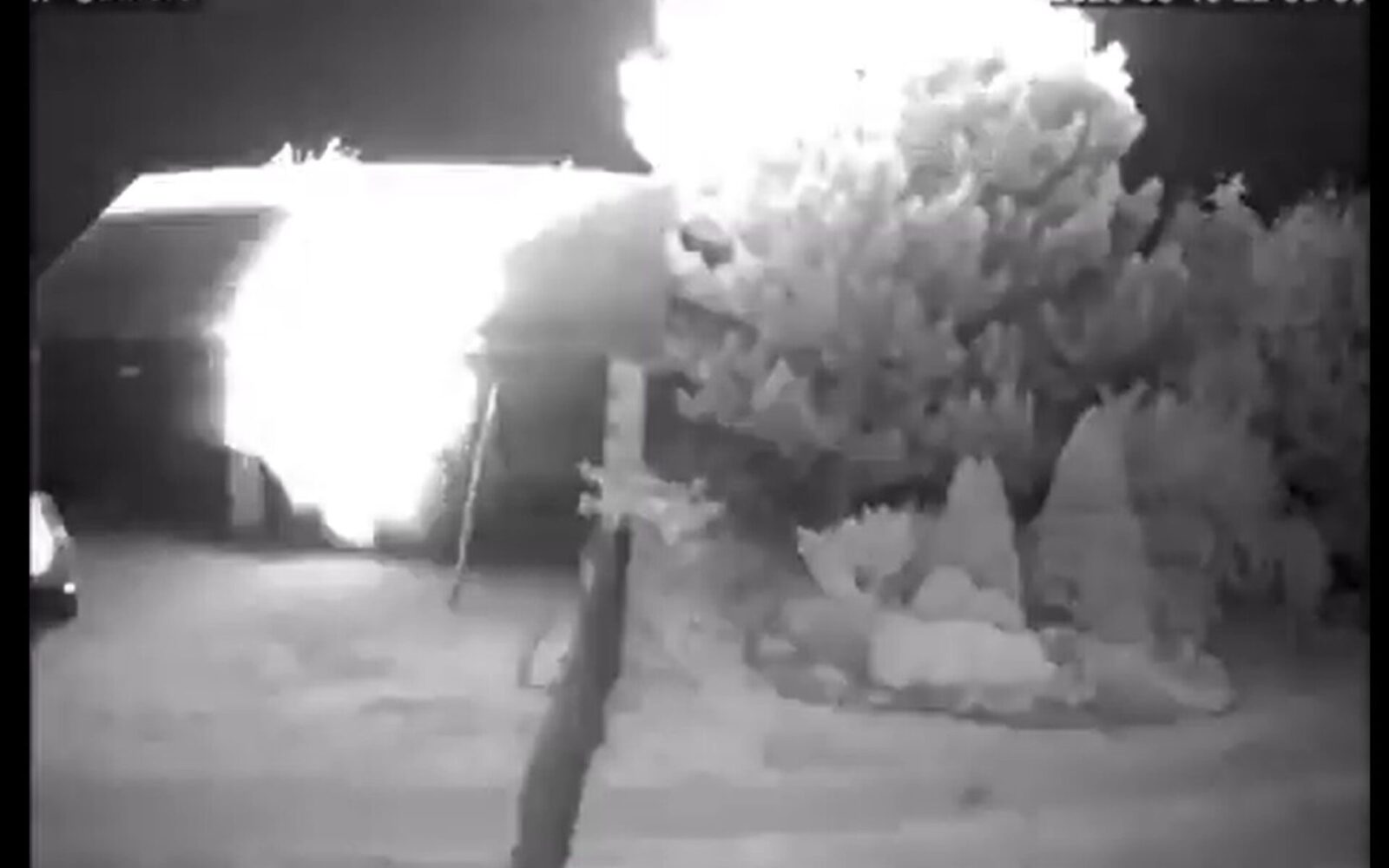 Object crashes and explodes in Poland’s Osiny village