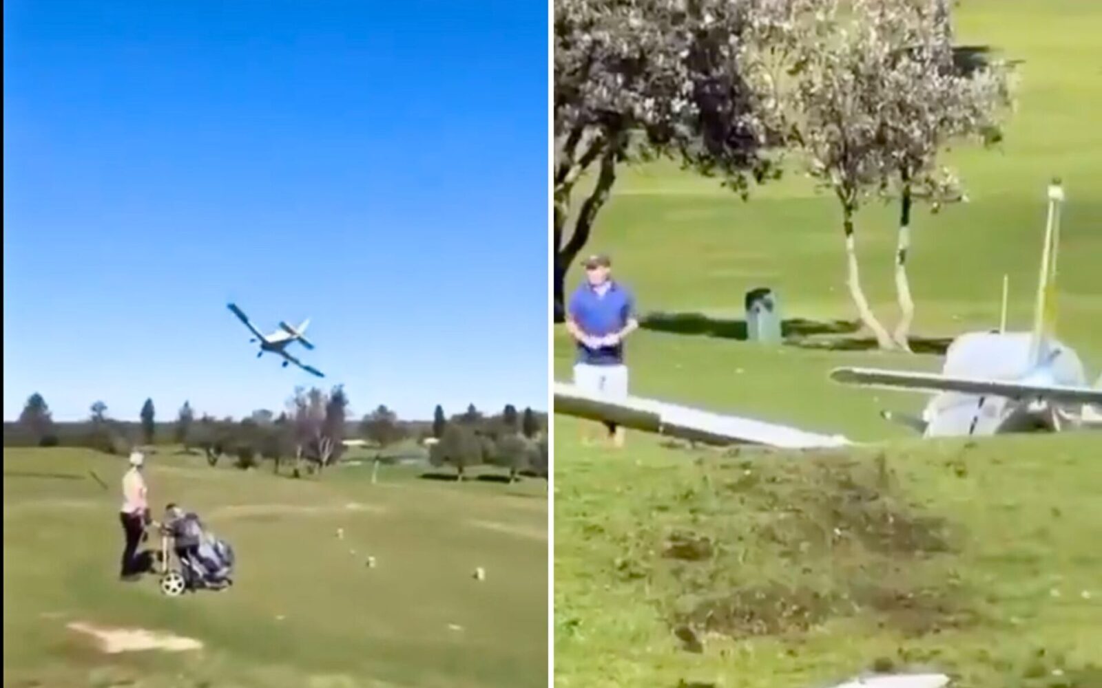Small plane crashes on Sydney golf course; 2 hurt: video - AeroTime