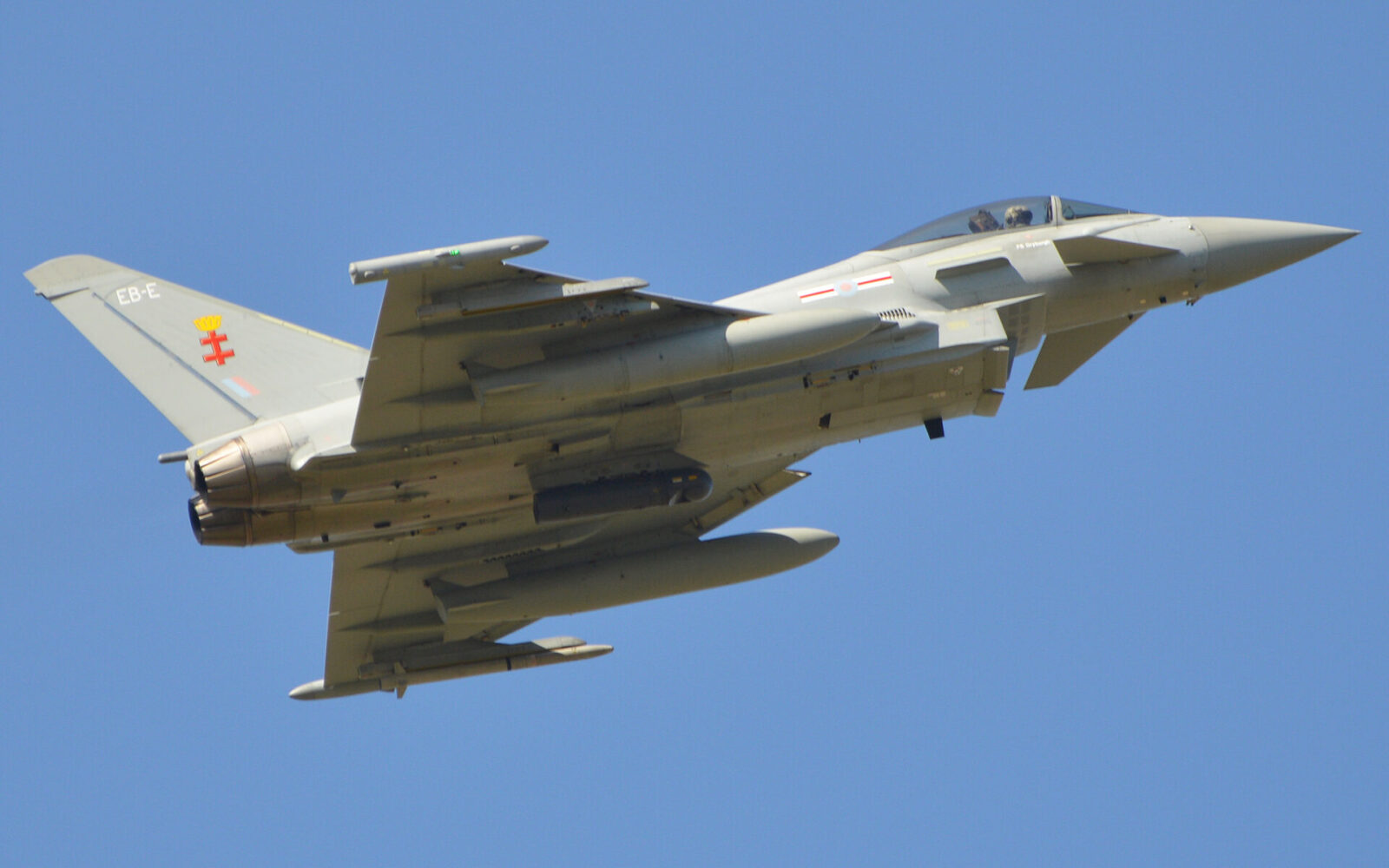RAF Typhoon declares emergency, returns to Coningsby airbase