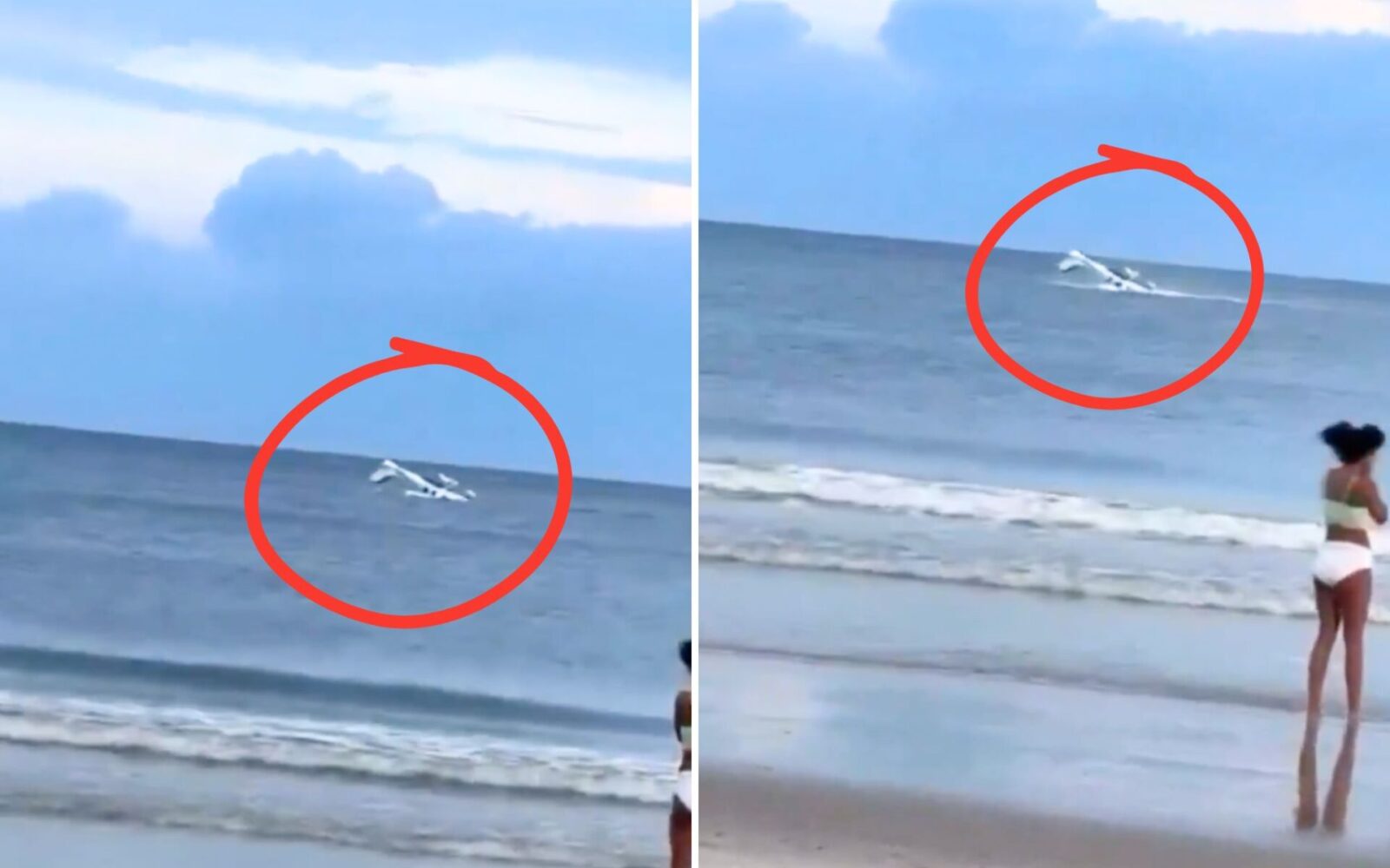 Small plane ditches into water in North Carolina: video - AeroTime