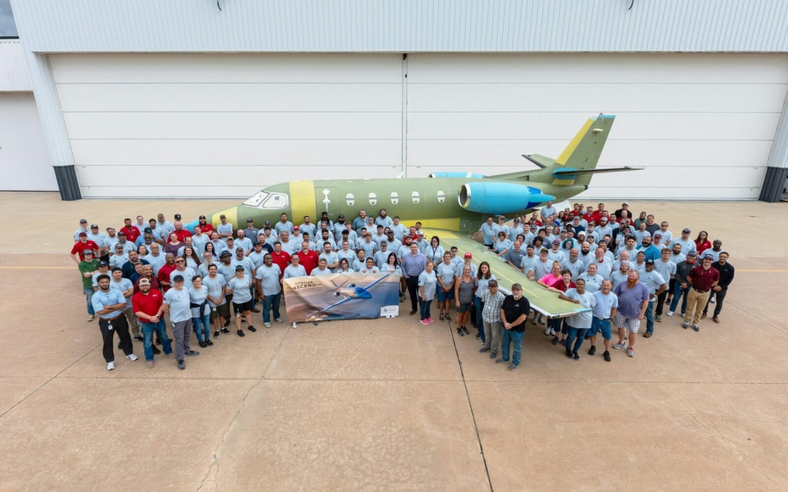 Textron Aviation rolls out first Cessna Citation Ascend